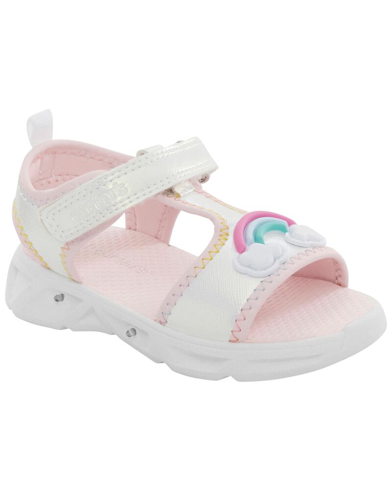 Multicolour Toddler Rainbow Light Up Sandals | Carter’s Oshkosh Canada