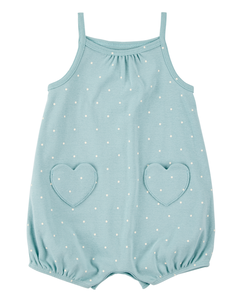 Baby Heart Cotton Romper | Carter’s Oshkosh Canada