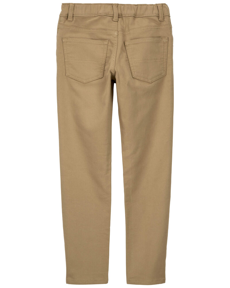 Khaki Kid Knit-Like Denim Pants | Carter’s Oshkosh Canada