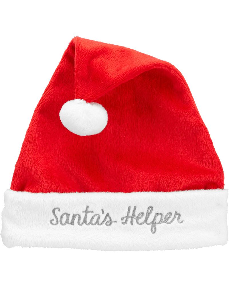 Red/White Santa's Helper Santa Hat | carters.com