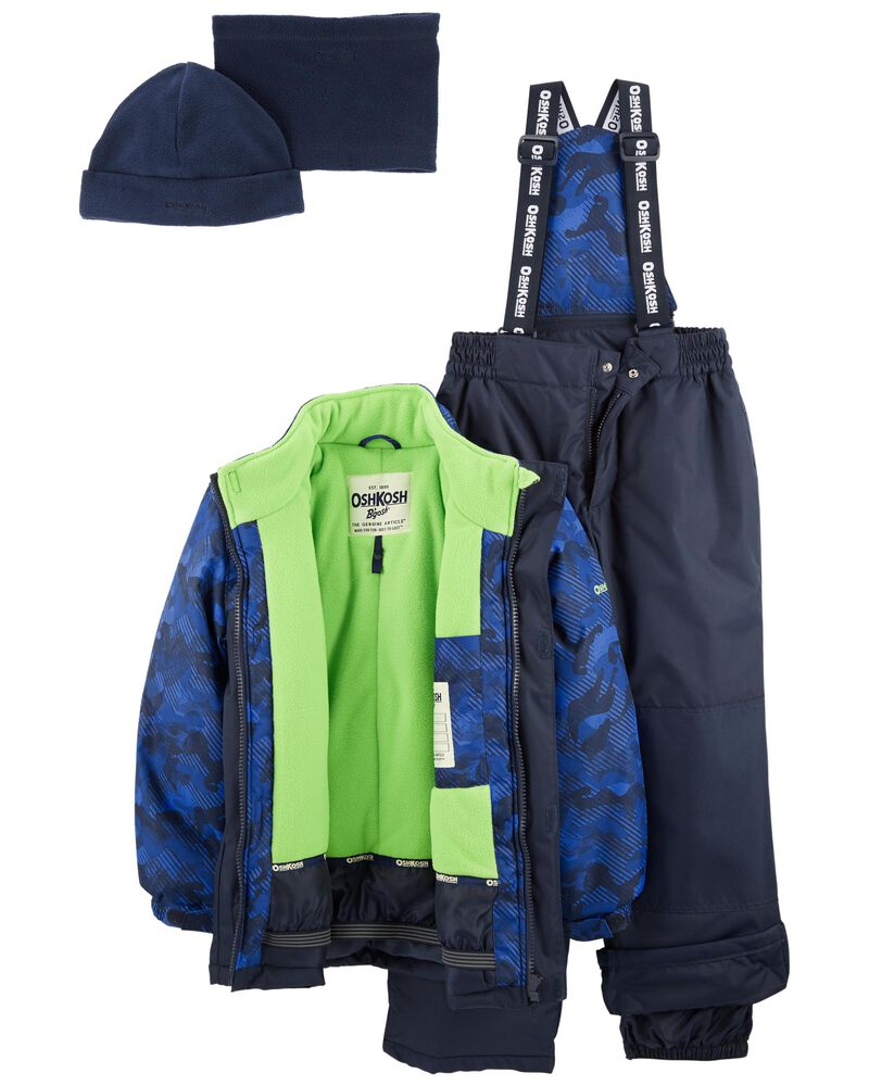 Multi Habit de neige 2 pièces avec tuque et cache-cou en prime ...