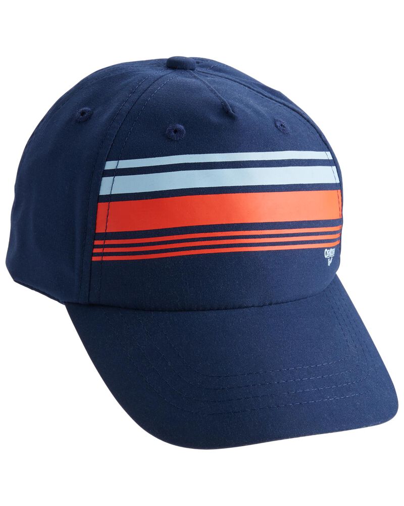 Kid Navy Striped Baseball Cap | carters.com