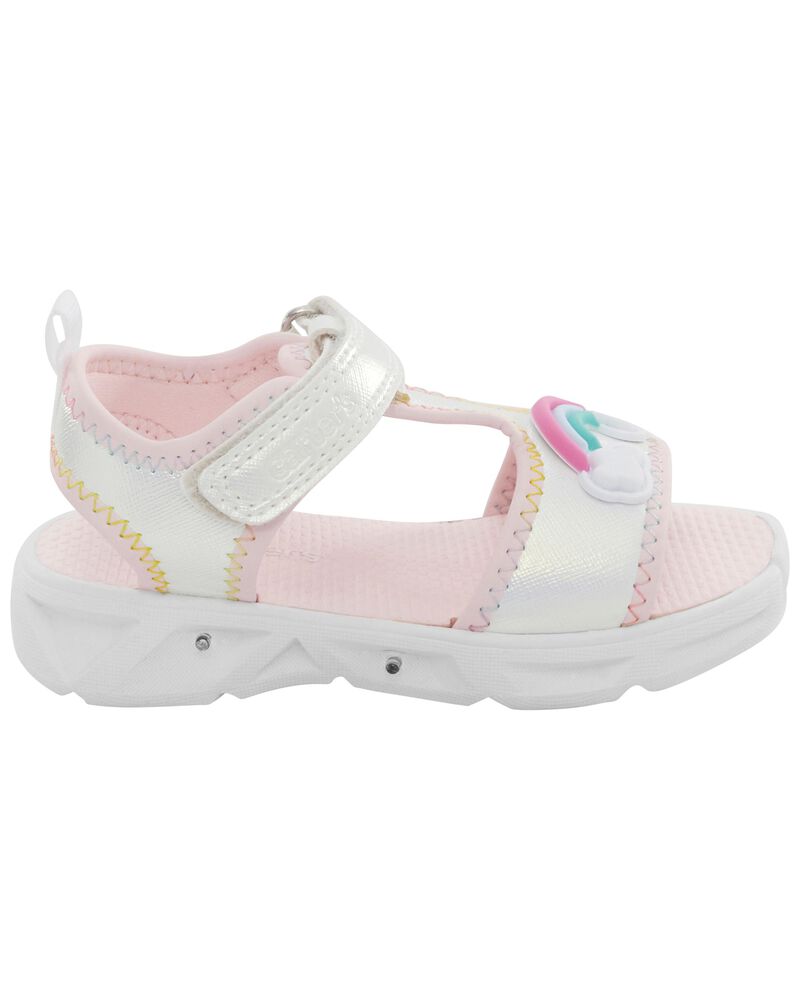 Multicolour Toddler Rainbow Light Up Sandals | Carter’s Oshkosh Canada