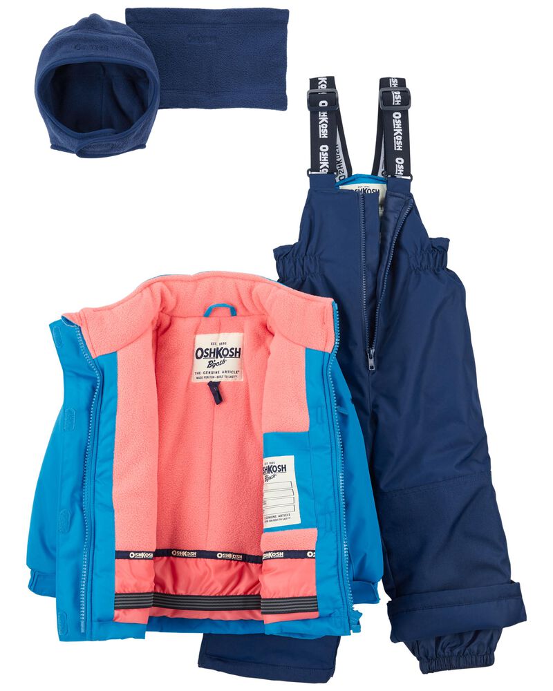 Multi 2-Piece Snowsuit With Bonus Hat And Neck Warmer | Carter’s Canada