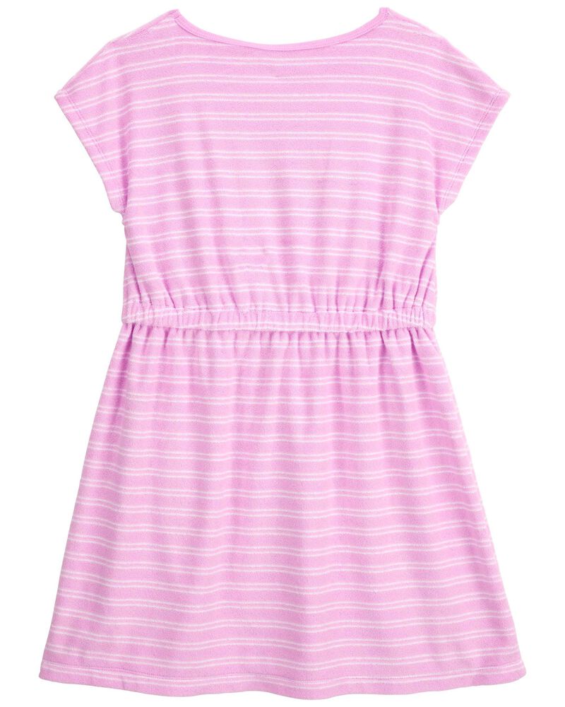 Pink Striped Terry Swimsuit Cover-Up | carters.com
