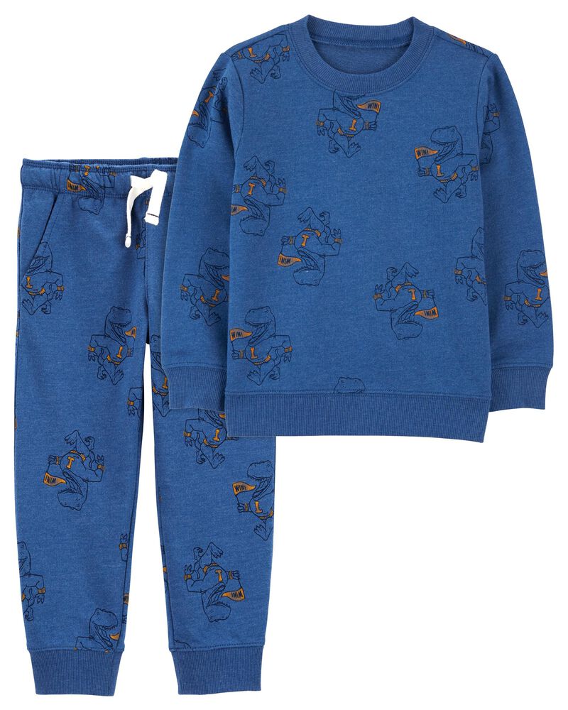 Blue Baby 2-Piece French Terry Top & Jogger Set | Carter’s Oshkosh Canada