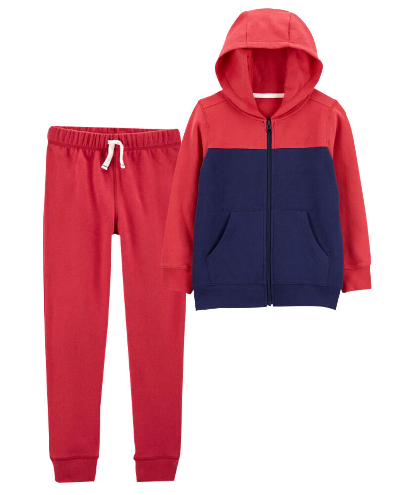Bundle 2-Piece Zip-Up Hoodie & Pant Set | Carter’s Oshkosh Canada