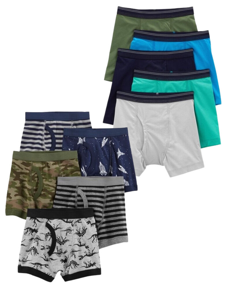 Multi Kid 10-Pack Boxer Briefs | Carter’s Oshkosh Canada