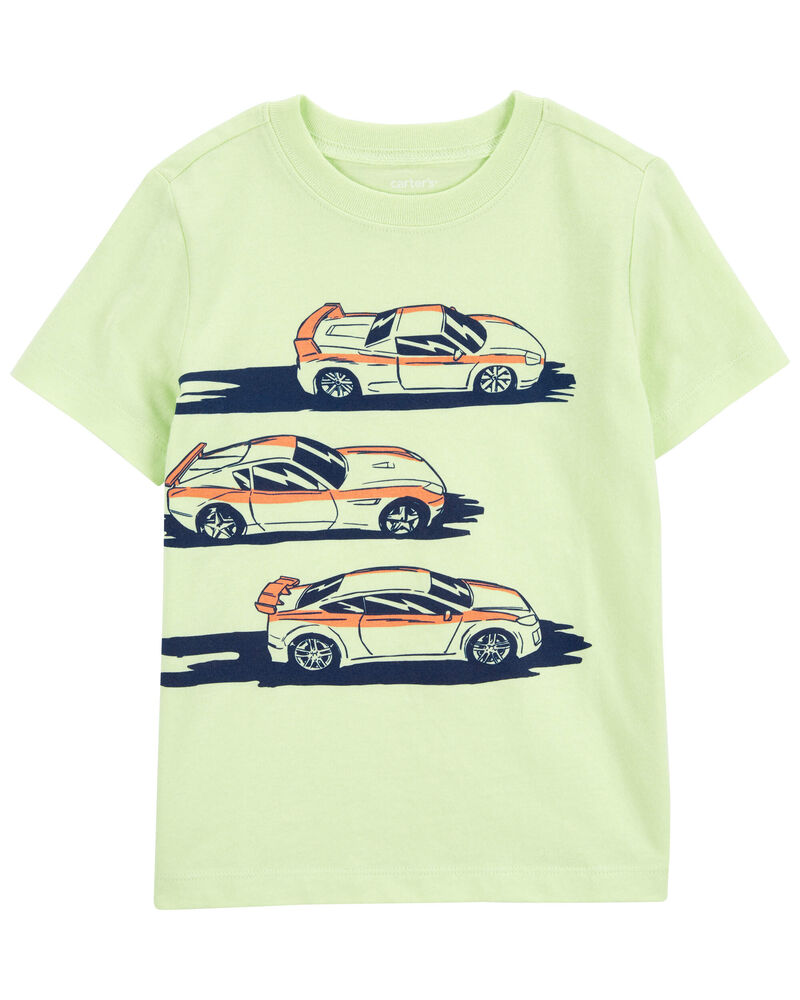 Lime Green Race Car Graphic Tee | Carter’s Oshkosh Canada