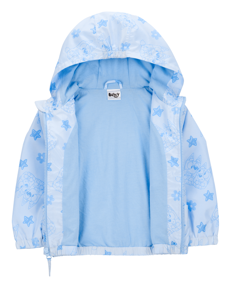 Blue Toddler Bluey Windbreaker Jacket - Blue | Carter’s Oshkosh Canada