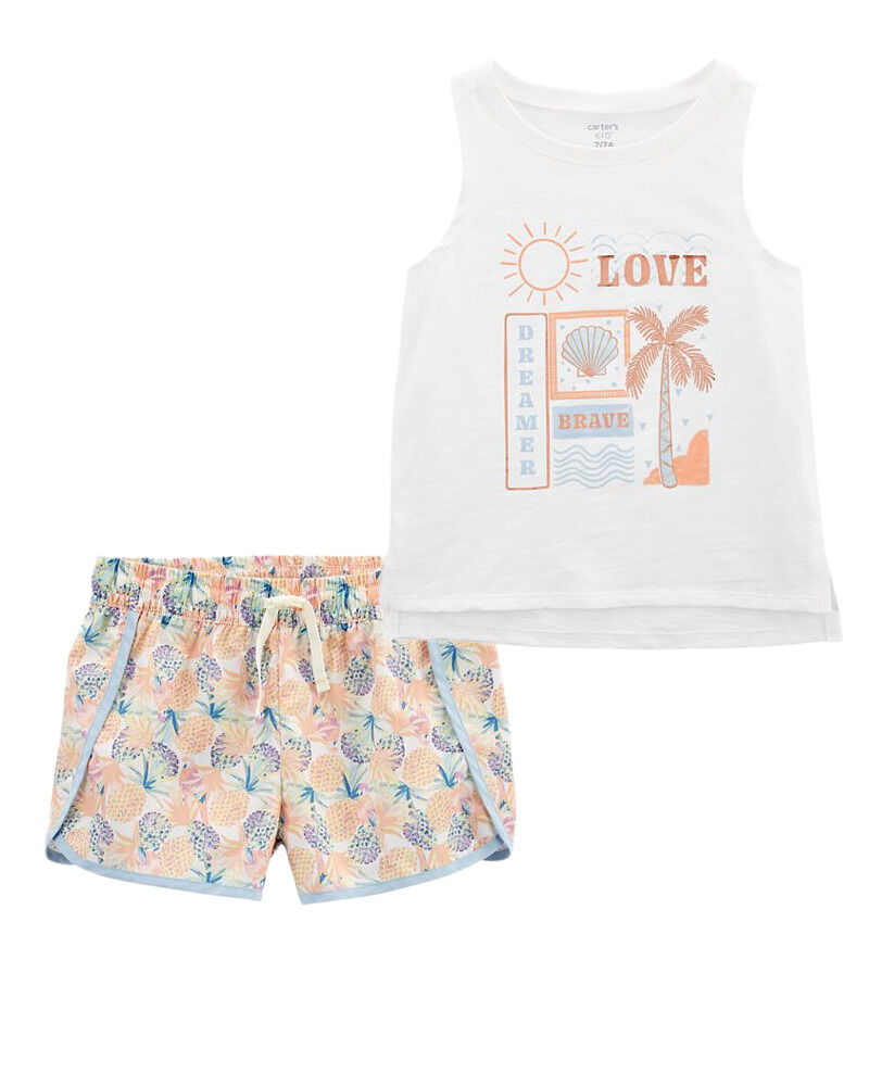 Multi Kid 2-Piece Tank & Short Set | Carter’s Oshkosh Canada