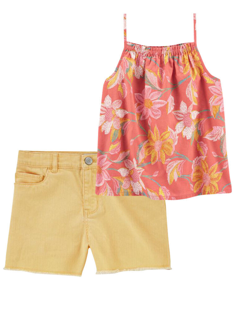 Bundle Top and Denim Shorts Set | carters.com