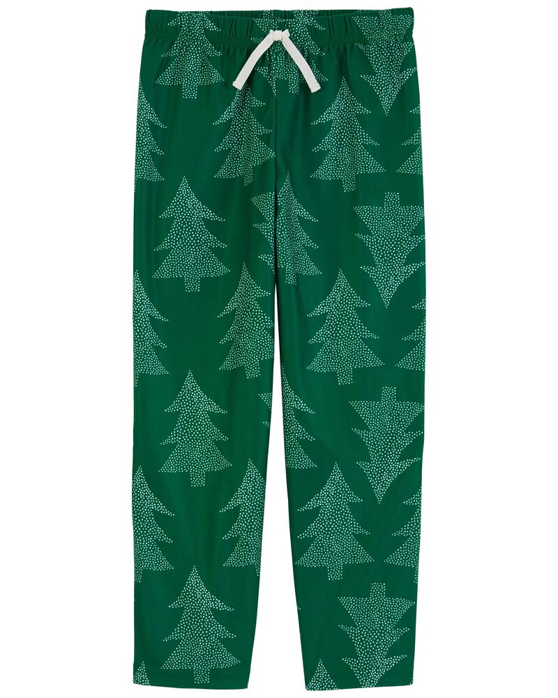 Green Christmas Tree Fleece Pyjama Pants | carters.com