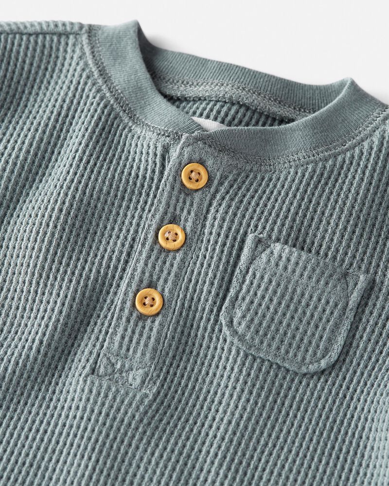 Aqua Slate Waffle Knit | carters.com