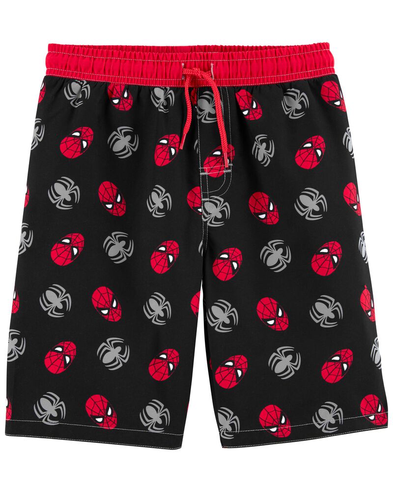 Black/Red Spider-Man Swim Trunks | carters.com