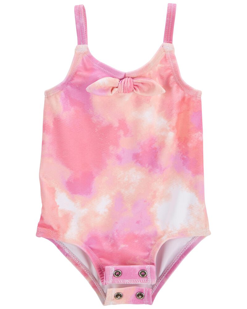 Pink Carter's Tie-Dye 1-Piece Swimsuit | carters.com