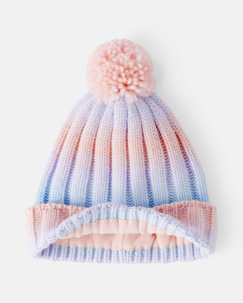 pink winter hat set