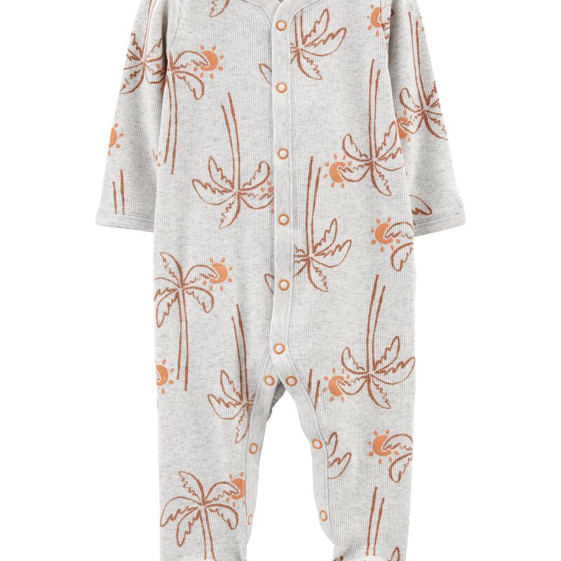Heather Baby Palm Trees Snap-Up Thermal Sleeper Pyjamas | Carter’s ...