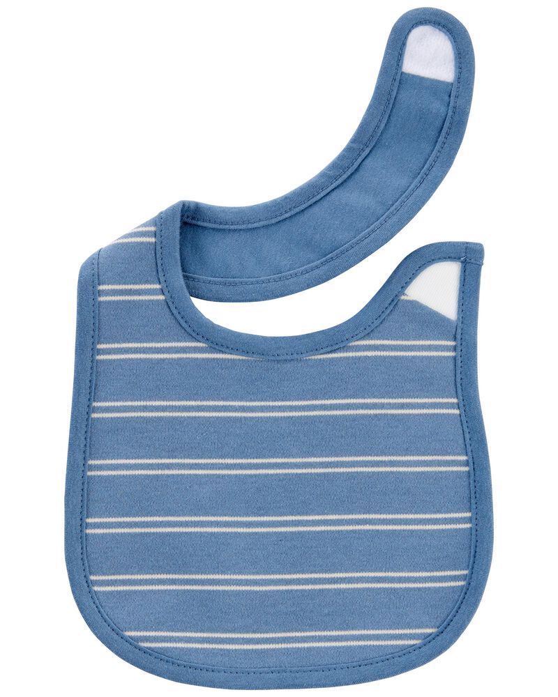 Blue/Ivory 3-Pack Bibs | Carter’s Oshkosh Canada