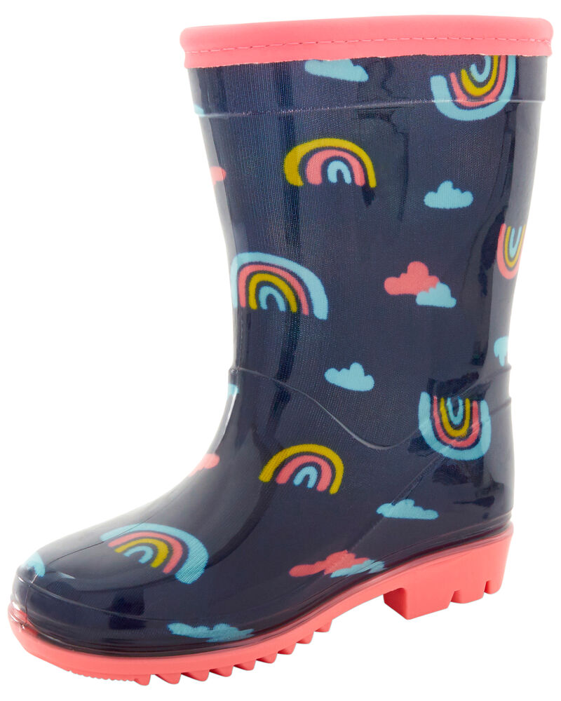Multi Rainbow Rain Boots | Carter’s Oshkosh Canada