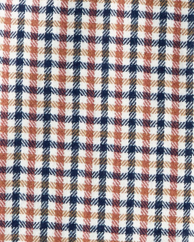 Plaid Organic Cotton Cozy Flannel Overalls | Carter’s Oshkosh Canada