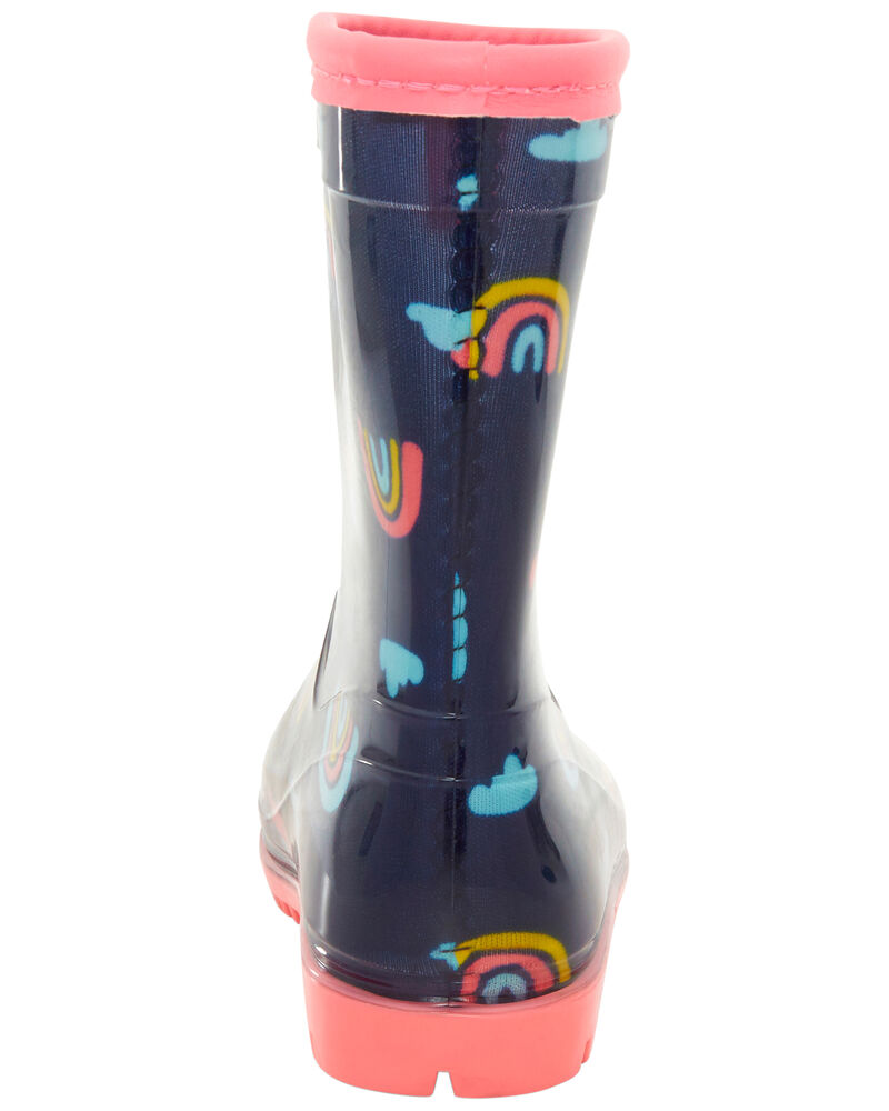 Multi Rainbow Rain Boots | carters.com
