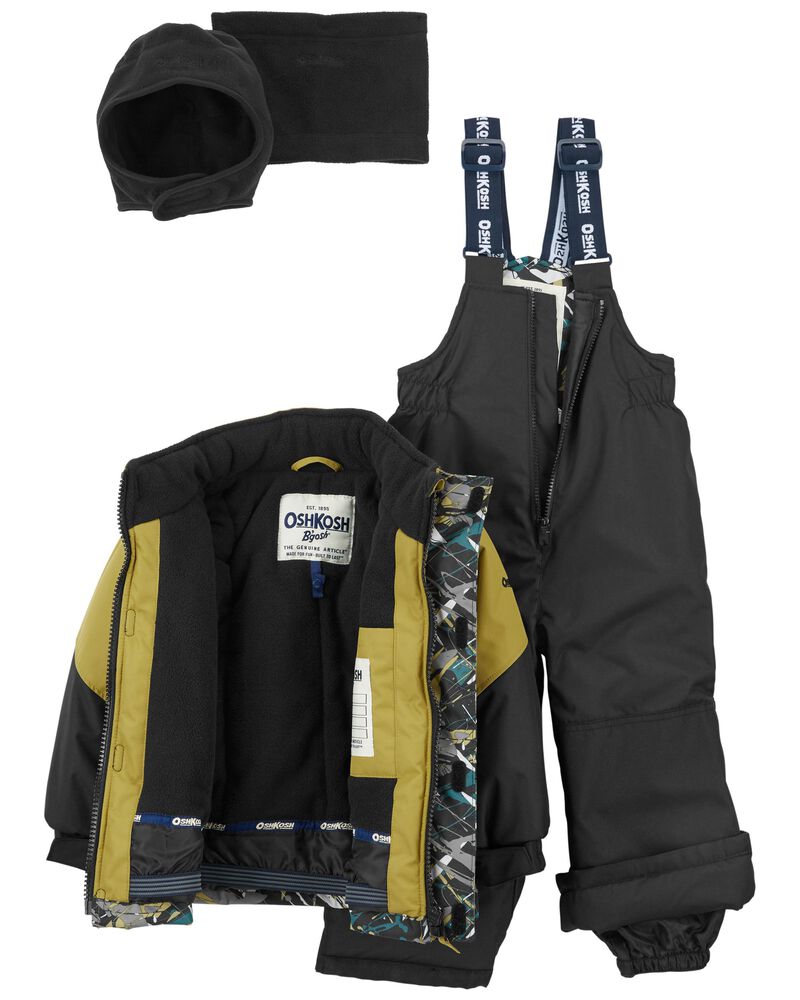 Multi 2-Piece Snowsuit With Bonus Hat And Neck Warmer | carters.com