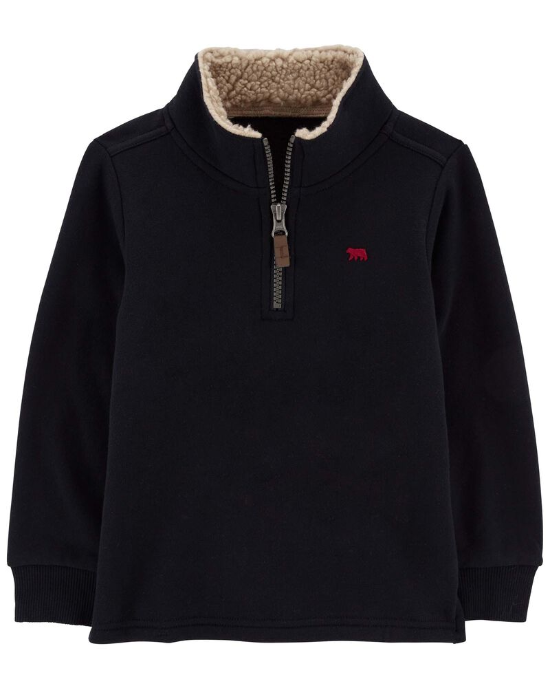 Black Half-Zip Fleece Pullover | carters.com