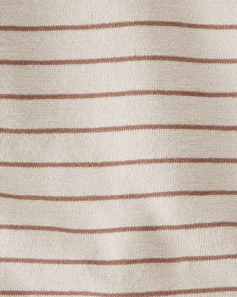 Nutmeg Stripe Organic Cotton Striped 2-Piece Set | carters.com
