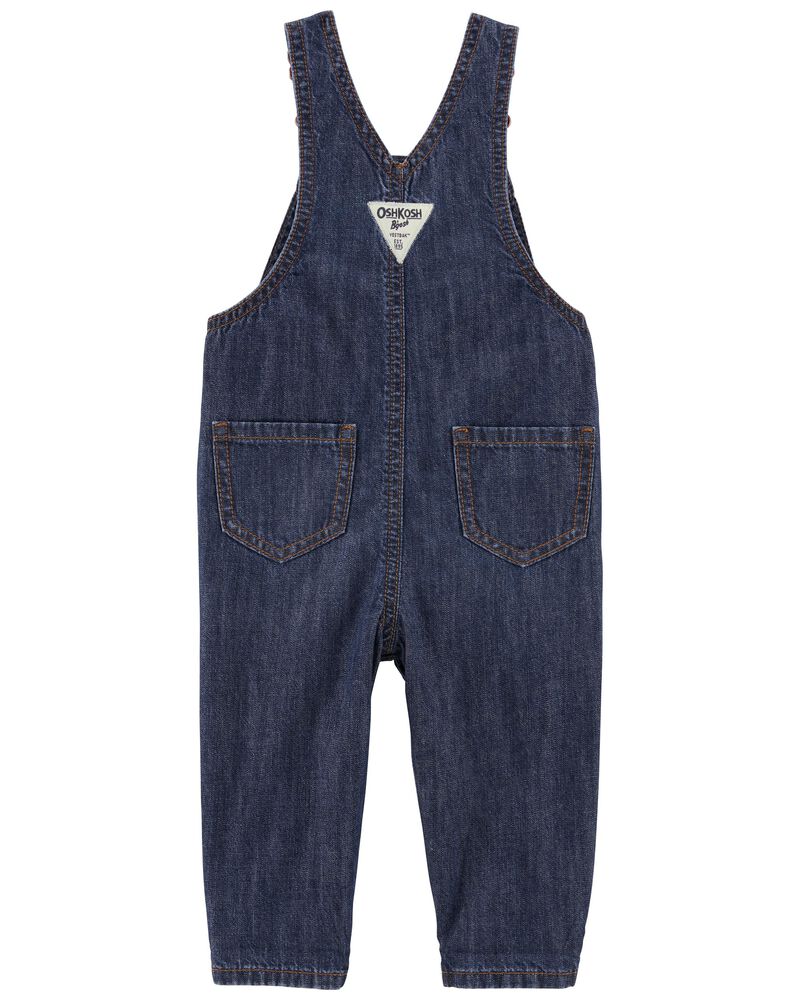 Nashville Wash Buffalo Plaid-Lined Overalls | carters.com