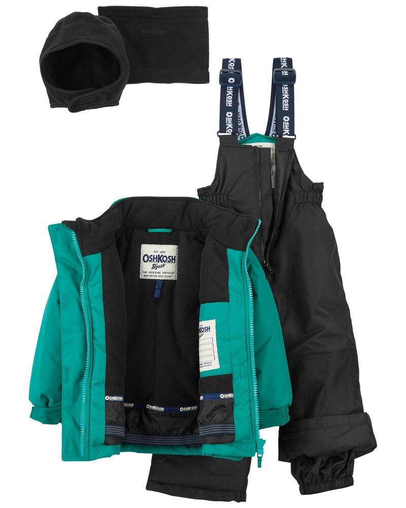 Multi 2-Piece Snowsuit With Bonus Hat And Neck Warmer | carters.com