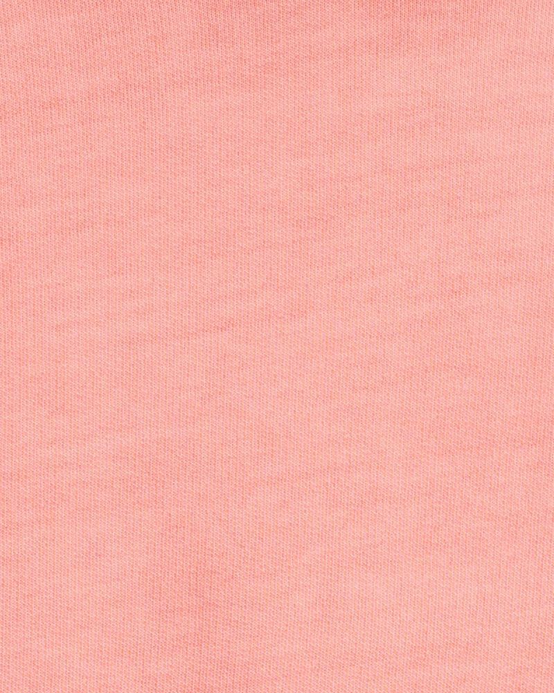 Orange French Terry Lined Hooded Pullover | carters.com