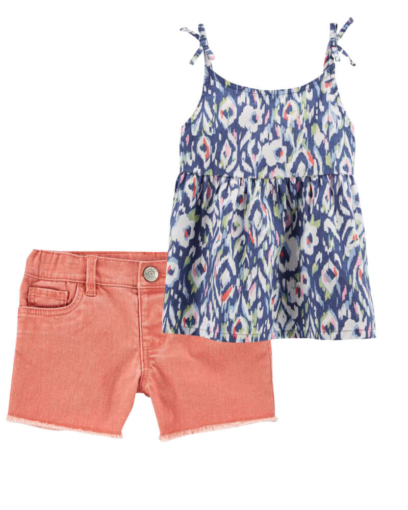 Bundle Top and Denim Shorts Set | carters.com