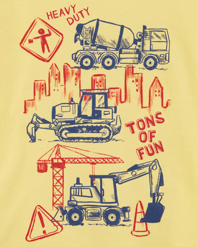 Yellow Construction Graphic Tee | carters.com