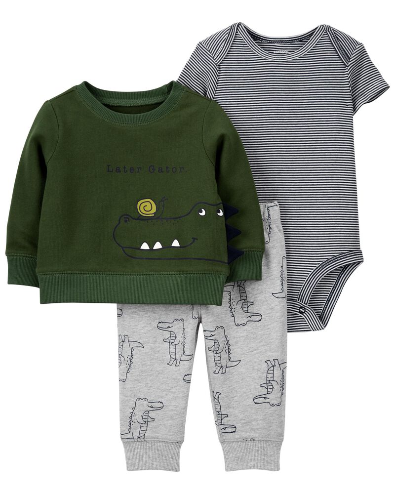 Multi 3-Piece Little Cardigan Set | carters.com