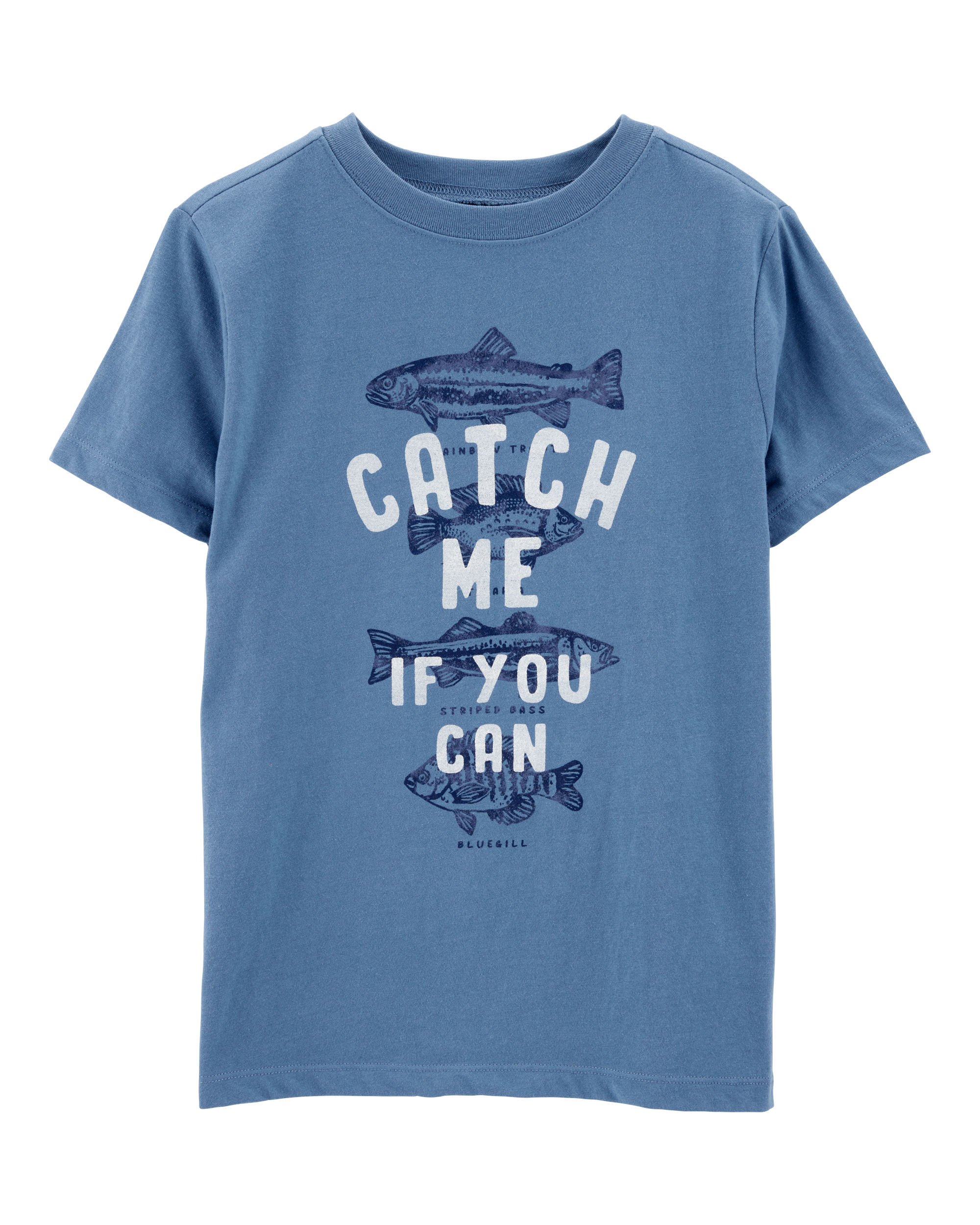 Navy Kid Fishing Graphic Tee | Carter’s Oshkosh Canada