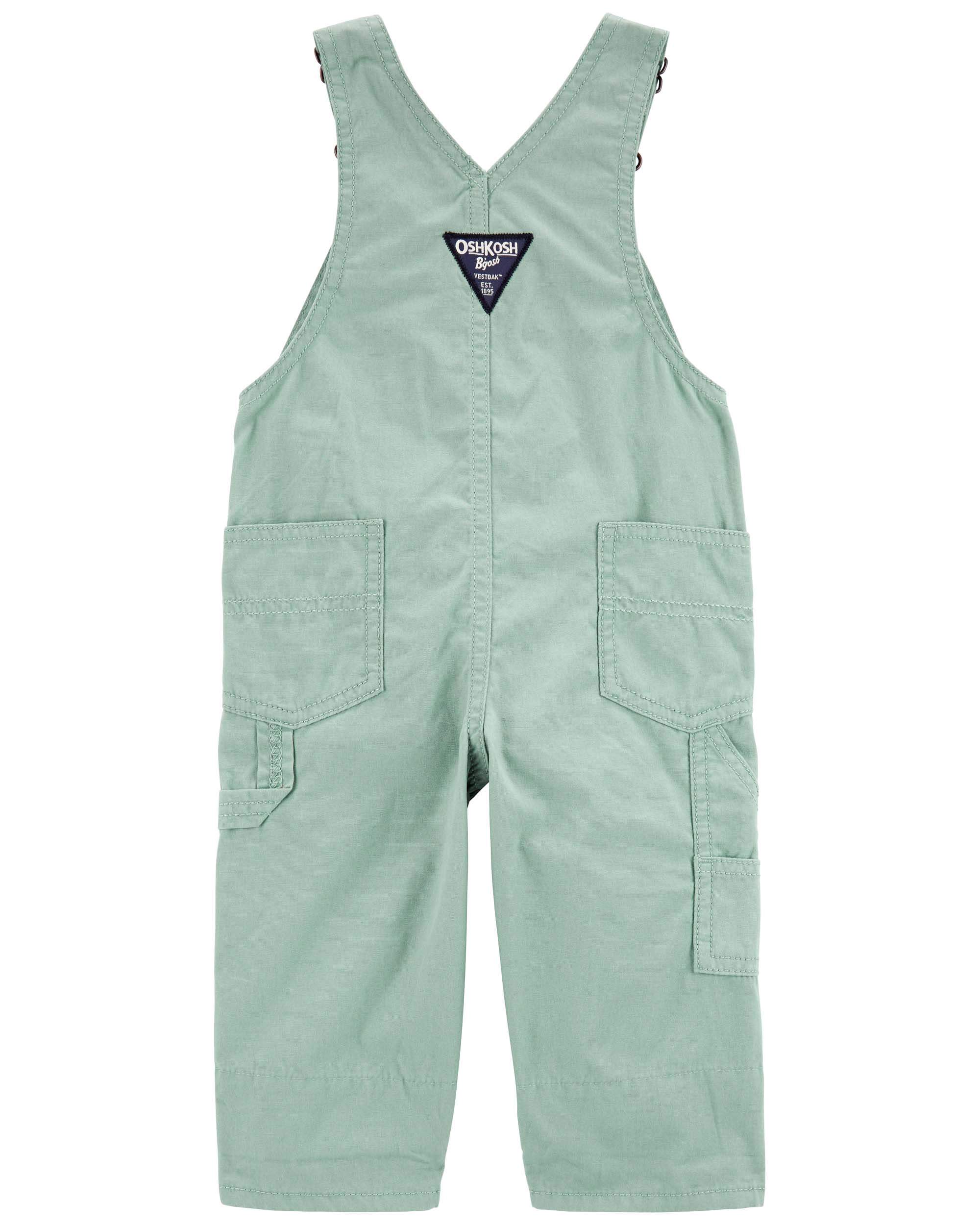 Green Baby Plaid Lined Overalls | Carter’s Oshkosh Canada