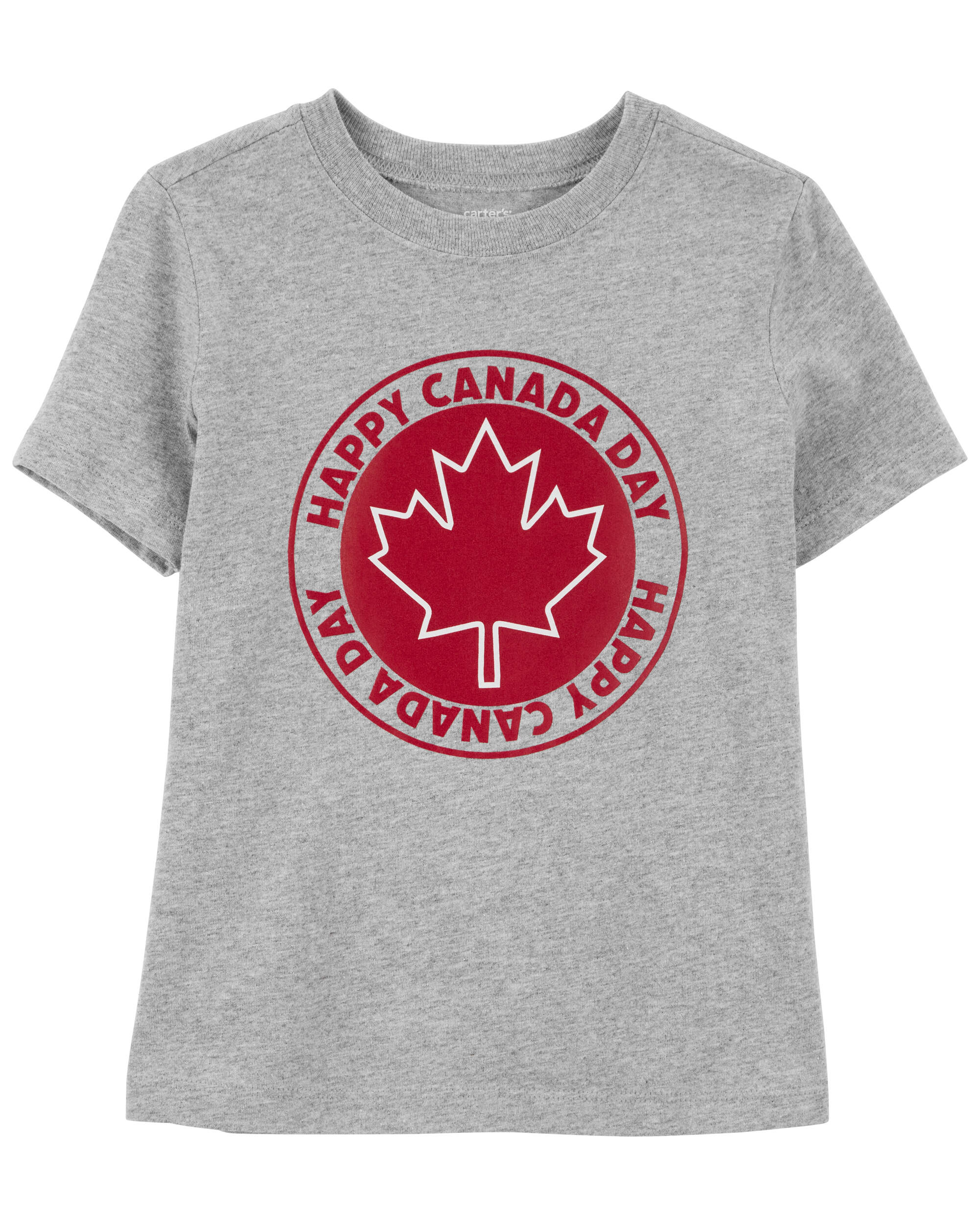 Grey Toddler Canada Day Graphic Tee | Carter’s Oshkosh Canada