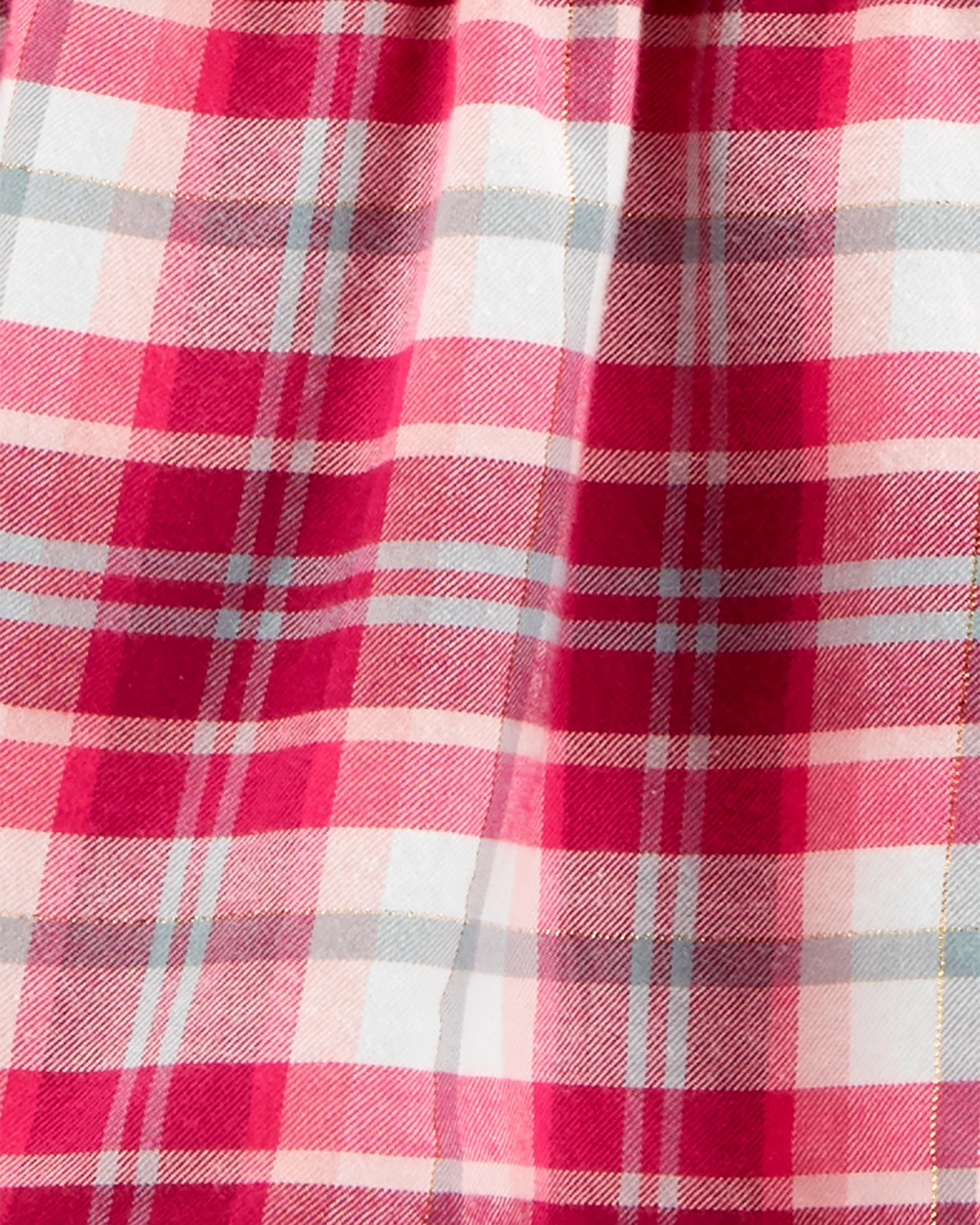 2-Piece Plaid Flannel Top & Legging Set | carters.com