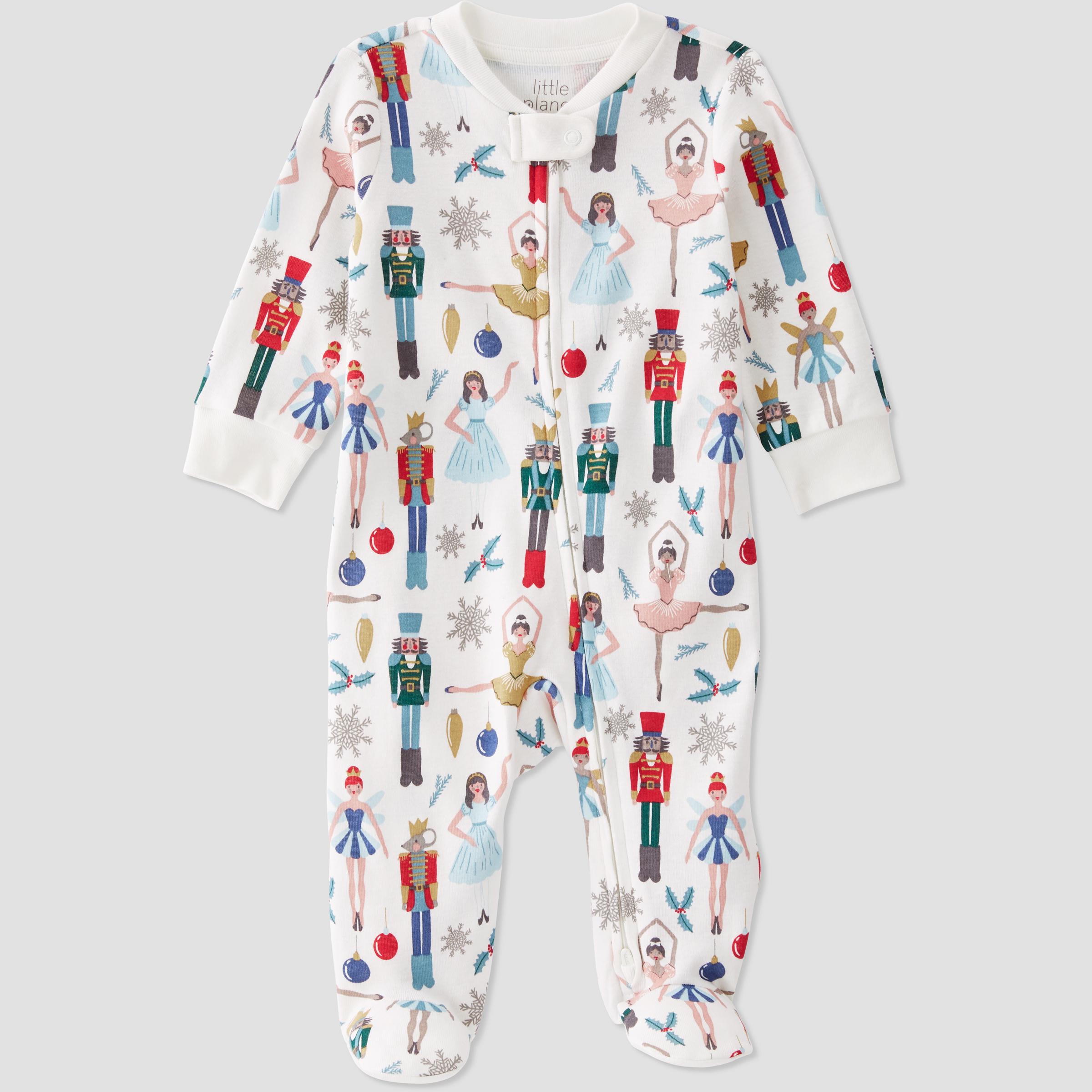 Nutcracker Print Organic Cotton Sleeper Pyjamas | carters.com