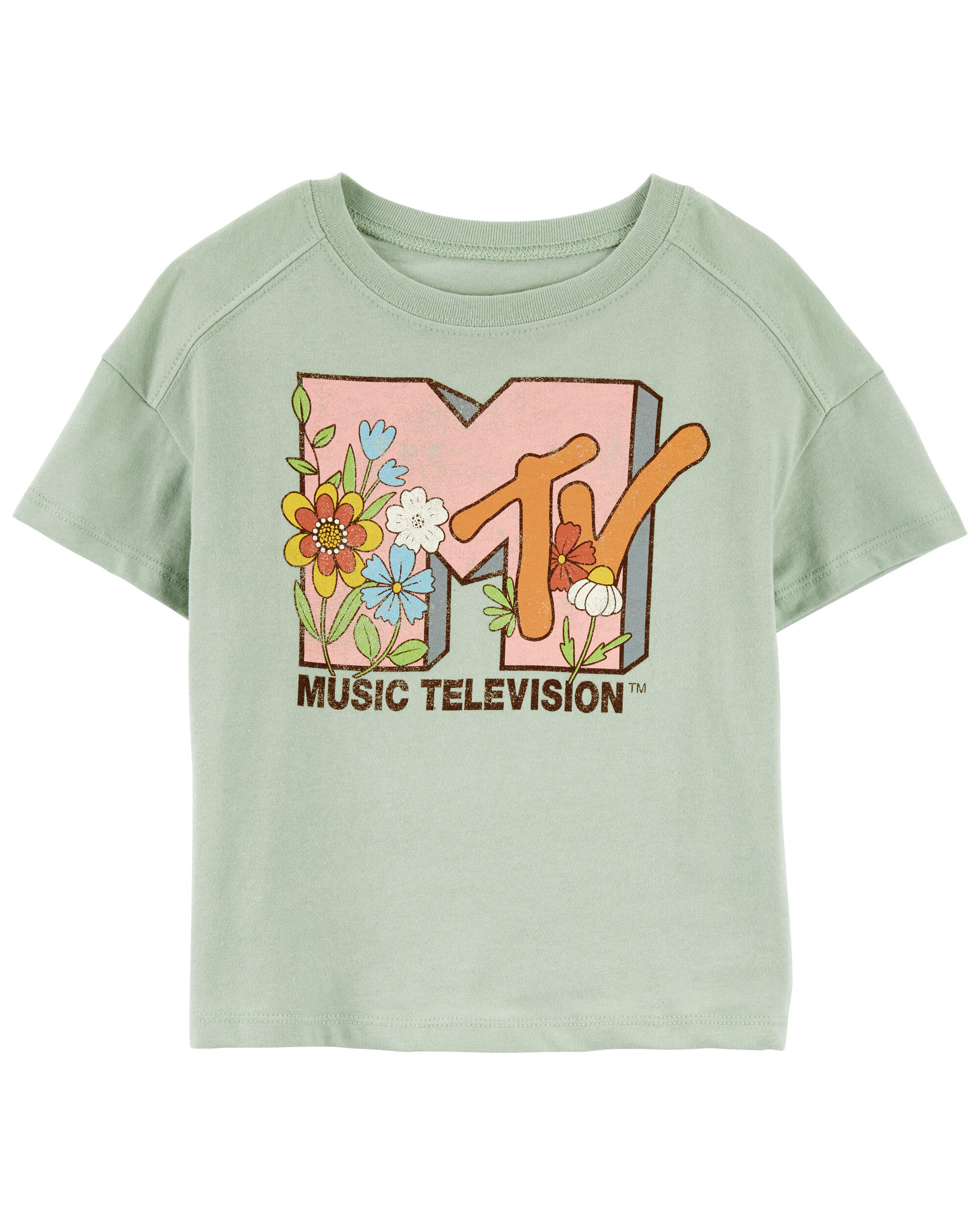 Green Kid MTV Graphic Tee | Carter’s Oshkosh Canada