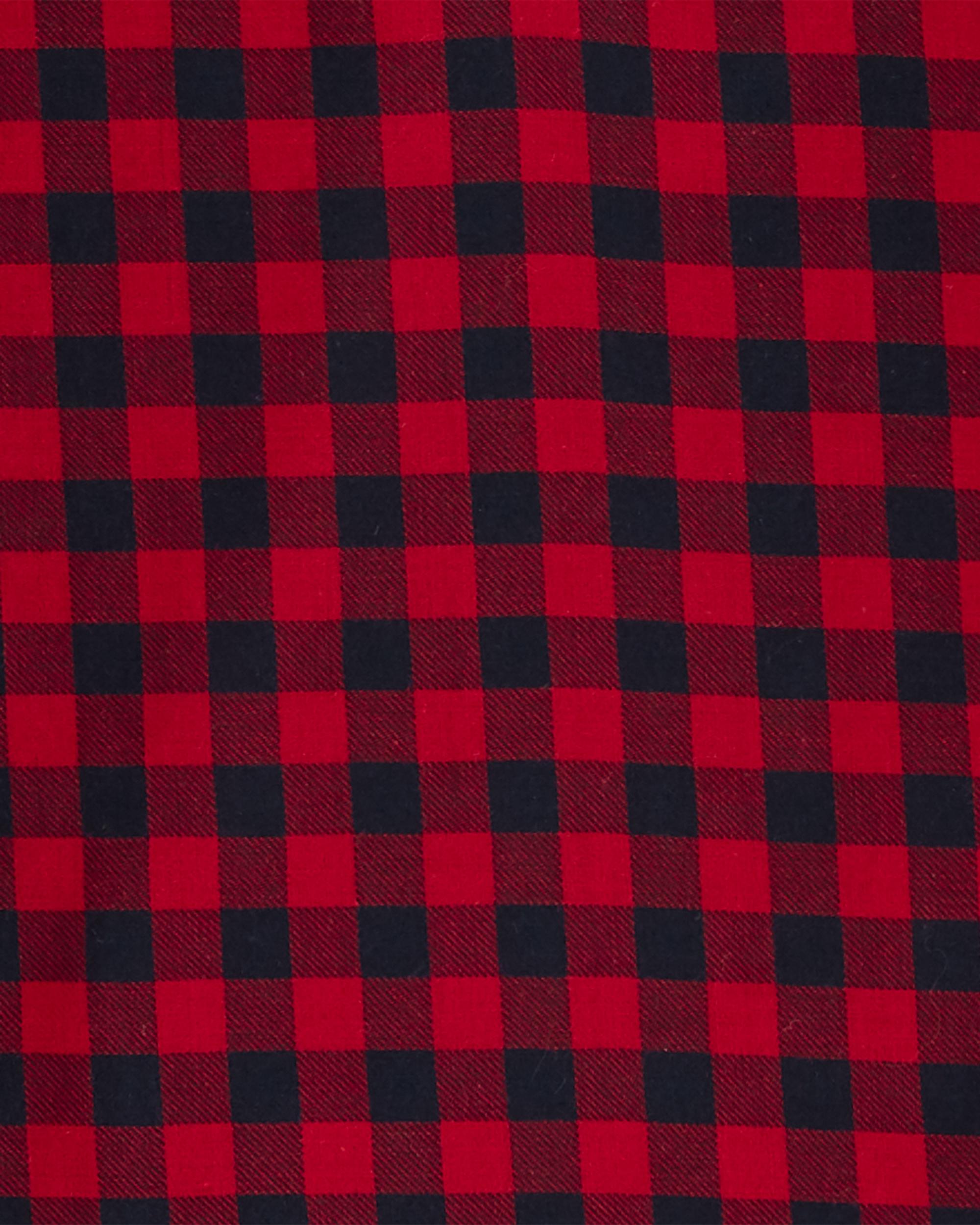 Red Buffalo Plaid Print Long Sleeve Top | carters.com