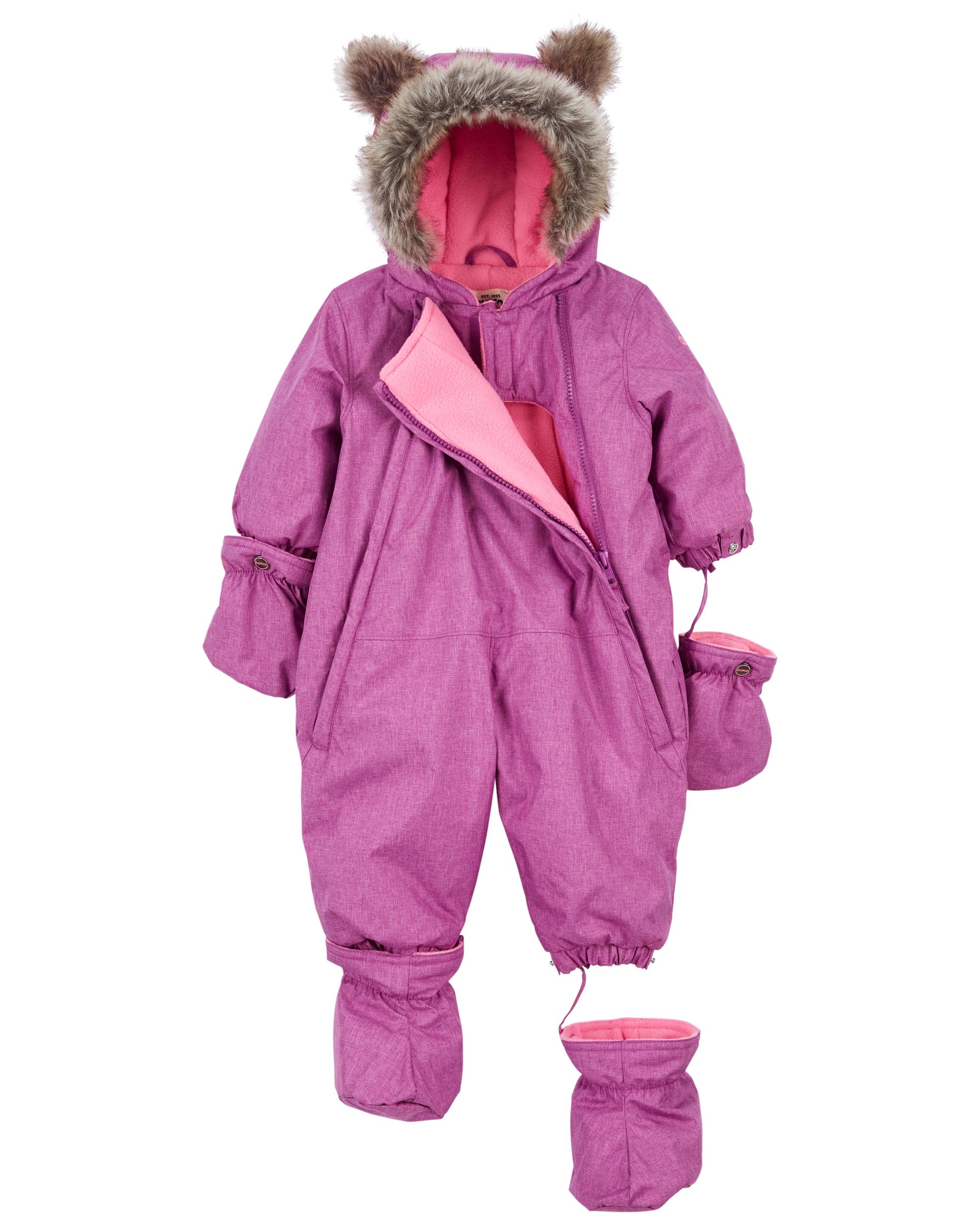 Multi Baby Hooded Snowsuit | Carter’s Oshkosh Canada
