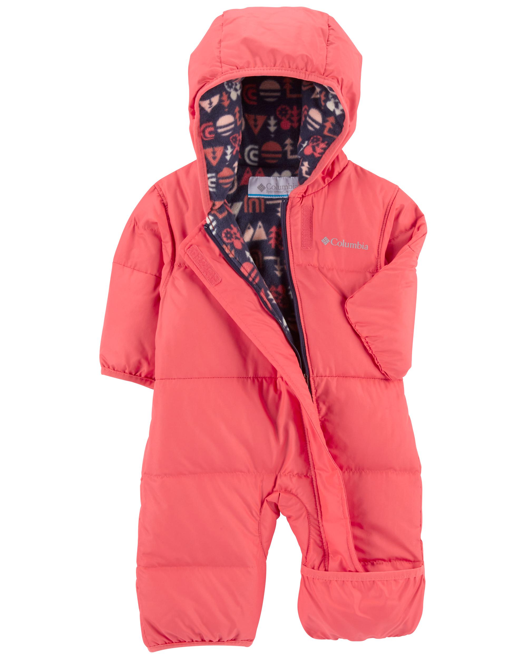Pink Columbia Snuggly Bunny™ 1-Piece Baby Snowsuit | carters.com