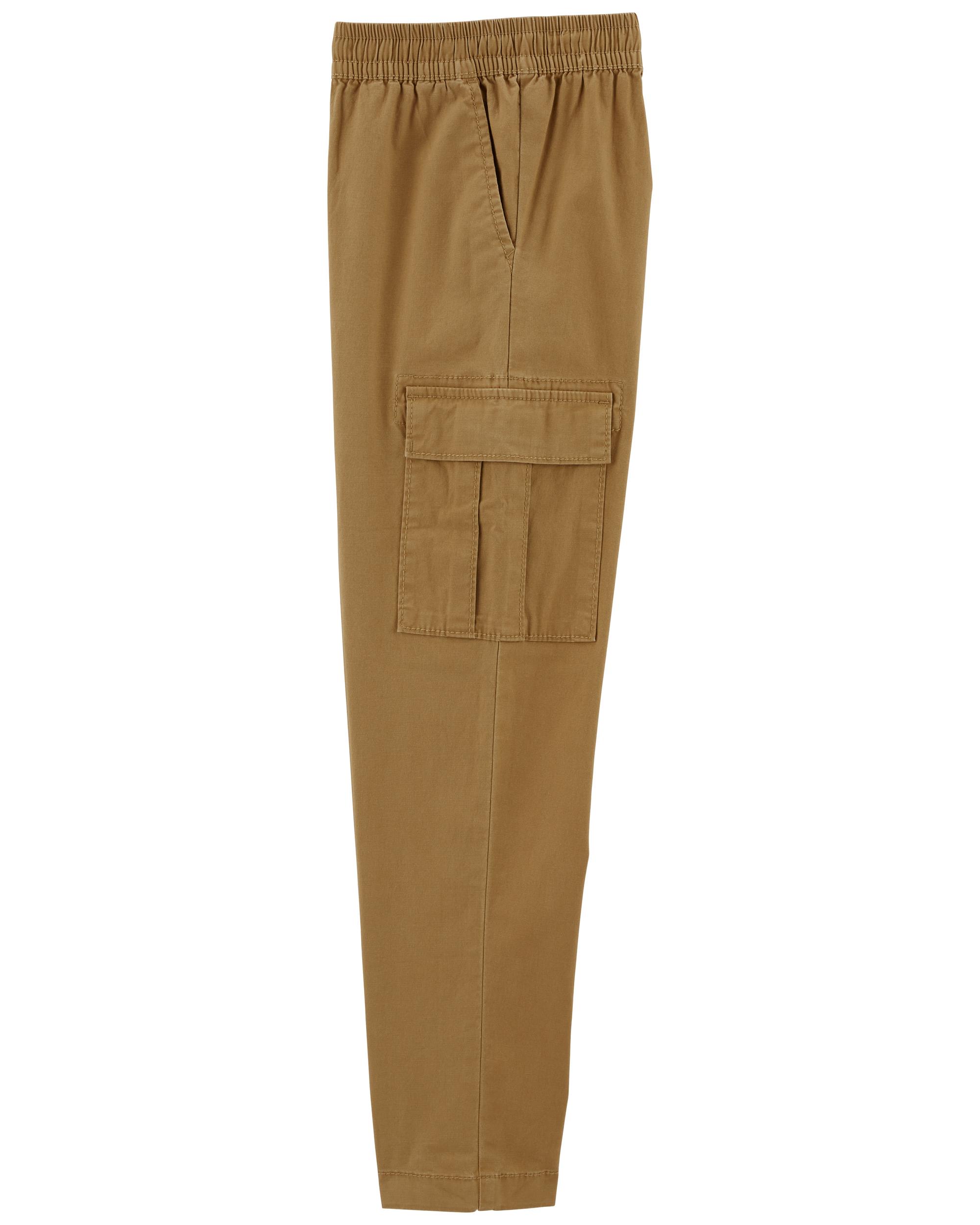 Camel Stretch Canvas Cargo Pants | carters.com