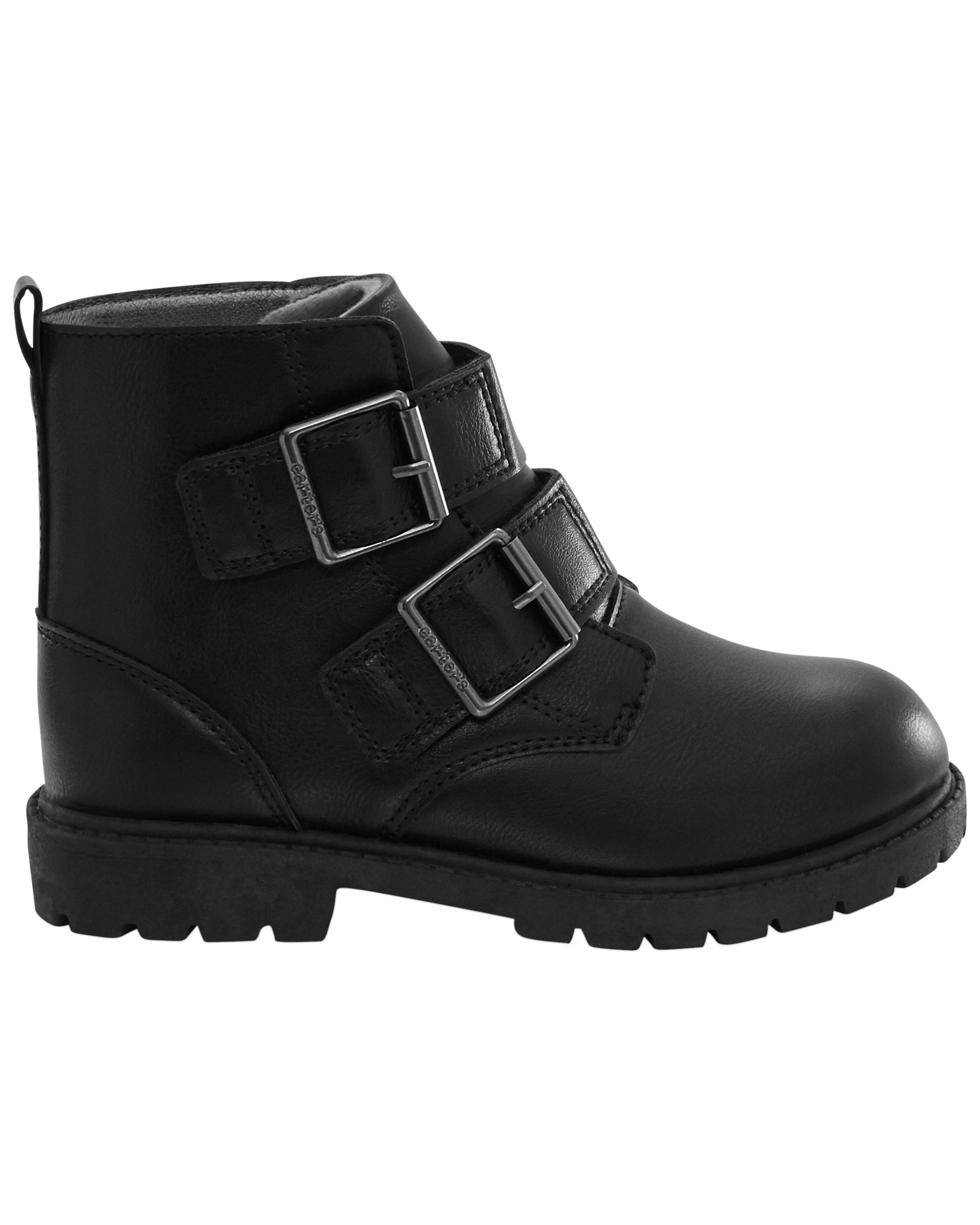Black Buckle Boots | carters.com