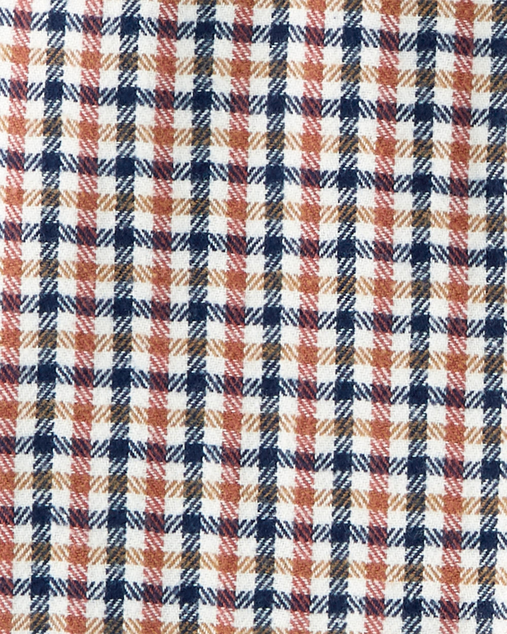 Plaid Organic Cotton Cozy Flannel Overalls | Carter’s Oshkosh Canada