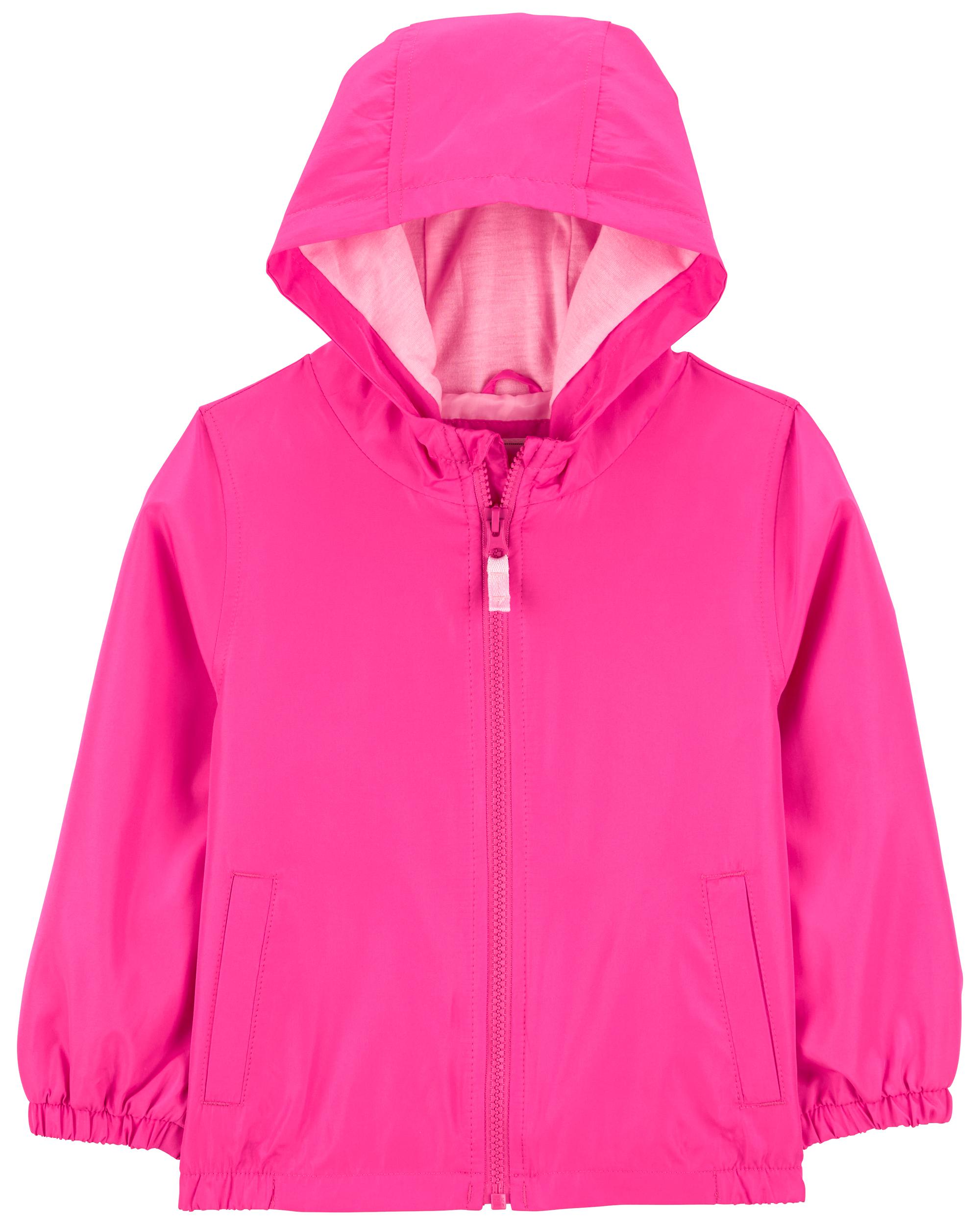 Pink Baby Fuchsia Fleece-Lined Lightweight Jacket | Carter’s Oshkosh Canada