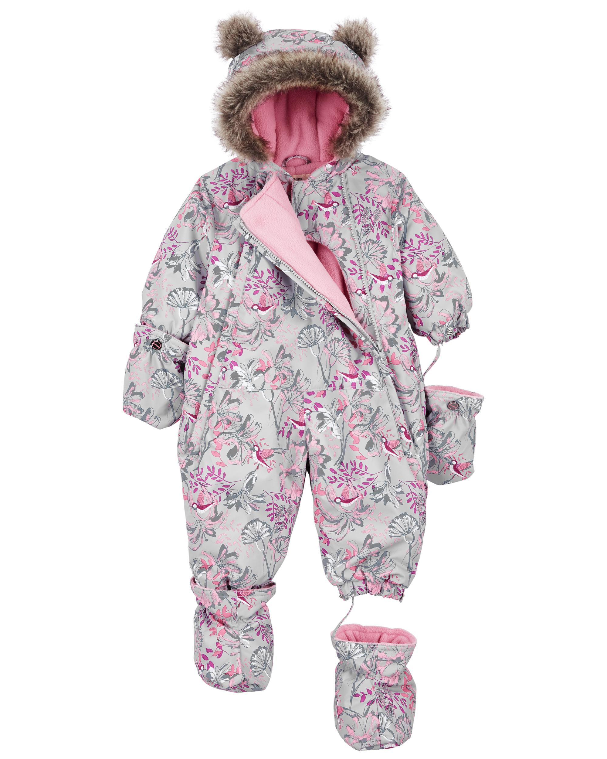 Multi Hooded Snowsuit | carters.com