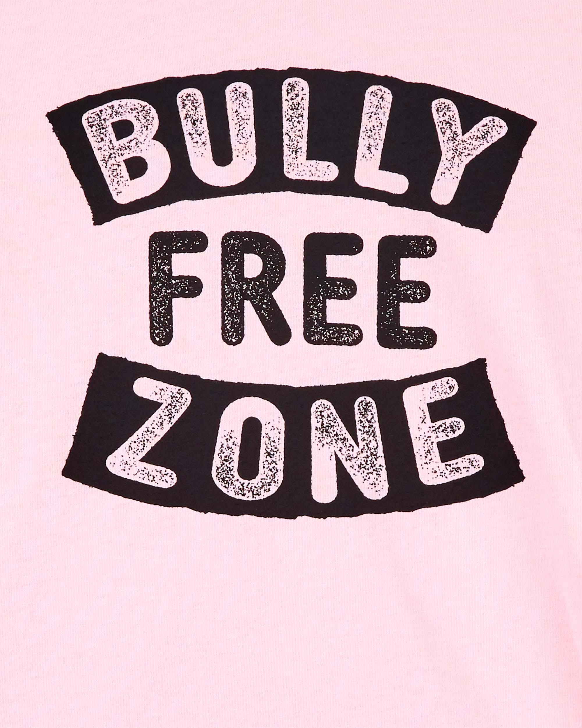 Pink Bully Free Zone Graphic Tee | Carter’s Oshkosh Canada